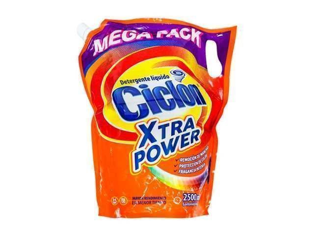 DETERGENTE LIQ CICLON XTRA POWER 2.5LT